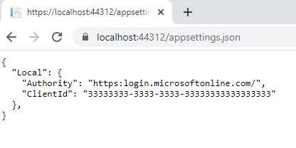 Blazor Webassembly access appsettings from browser url · Issue #21312 · dotnet/aspnetcore · GitHub