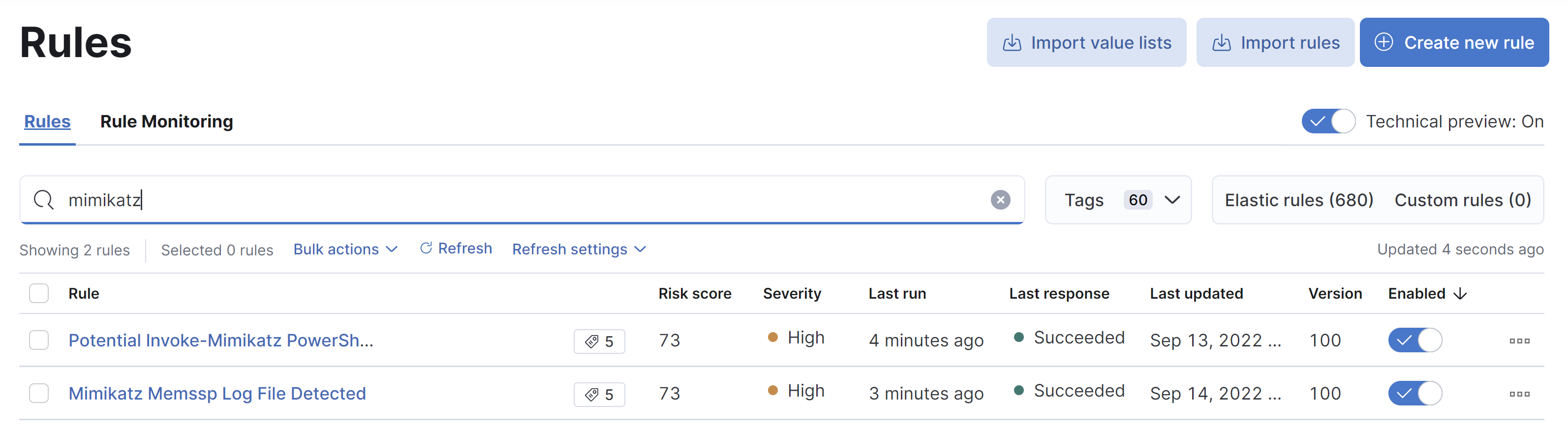 Issues with detection rules · Issue #2316 · elastic/detection-rules · GitHub