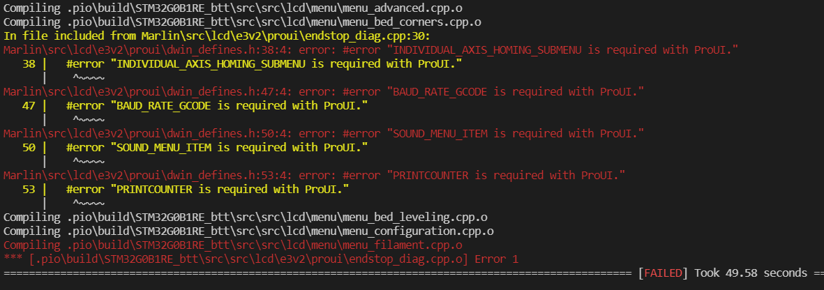 [BUG] Compilation requires Enhanced/Pro UI settings even if the printer ...