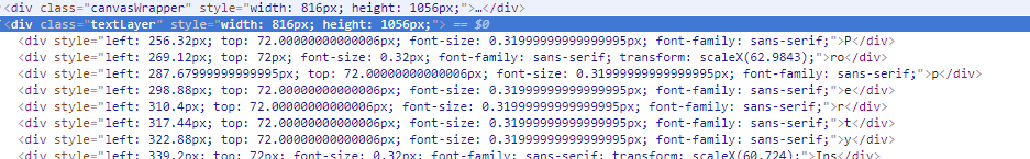 Content Messed Up In The Textlayer Div · Issue 9655 · Mozillapdfjs · Github