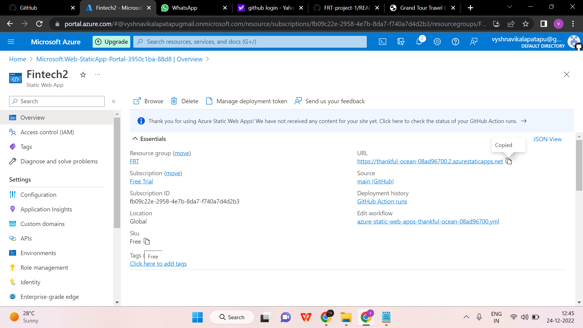 GitHub - vyshnavikalapatapu1/FRT-project-1