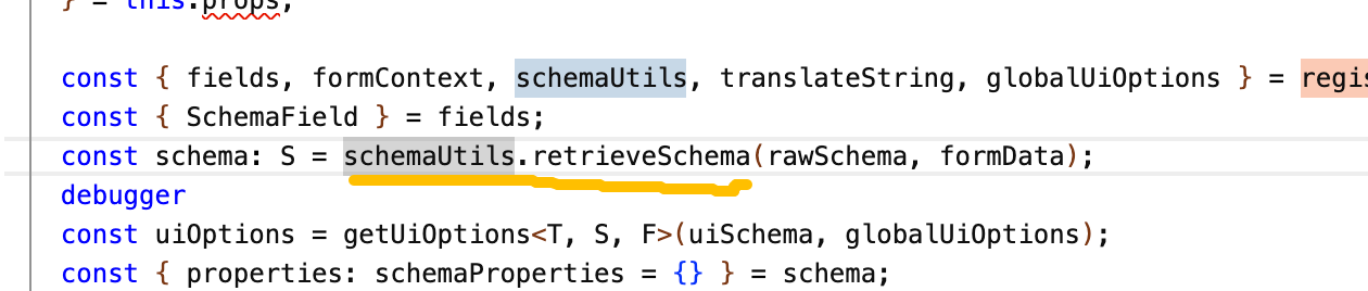 Get Properties From Schema · Issue 3561 · Rjsf Team React Jsonschema Form · Github