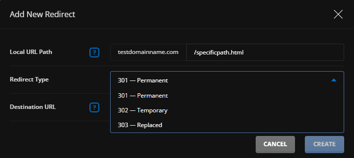 [Feature] Add domain/URL redirection to HestiaCP · Issue #3139 · hestiacp/hestiacp · GitHub