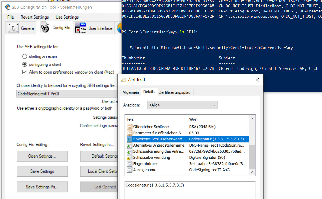 X.509 - Certificate - requirements to encrypt SEB settings file ...