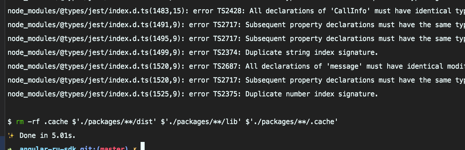 Unexpected behavior with variables · Issue #204 · google/zx · GitHub