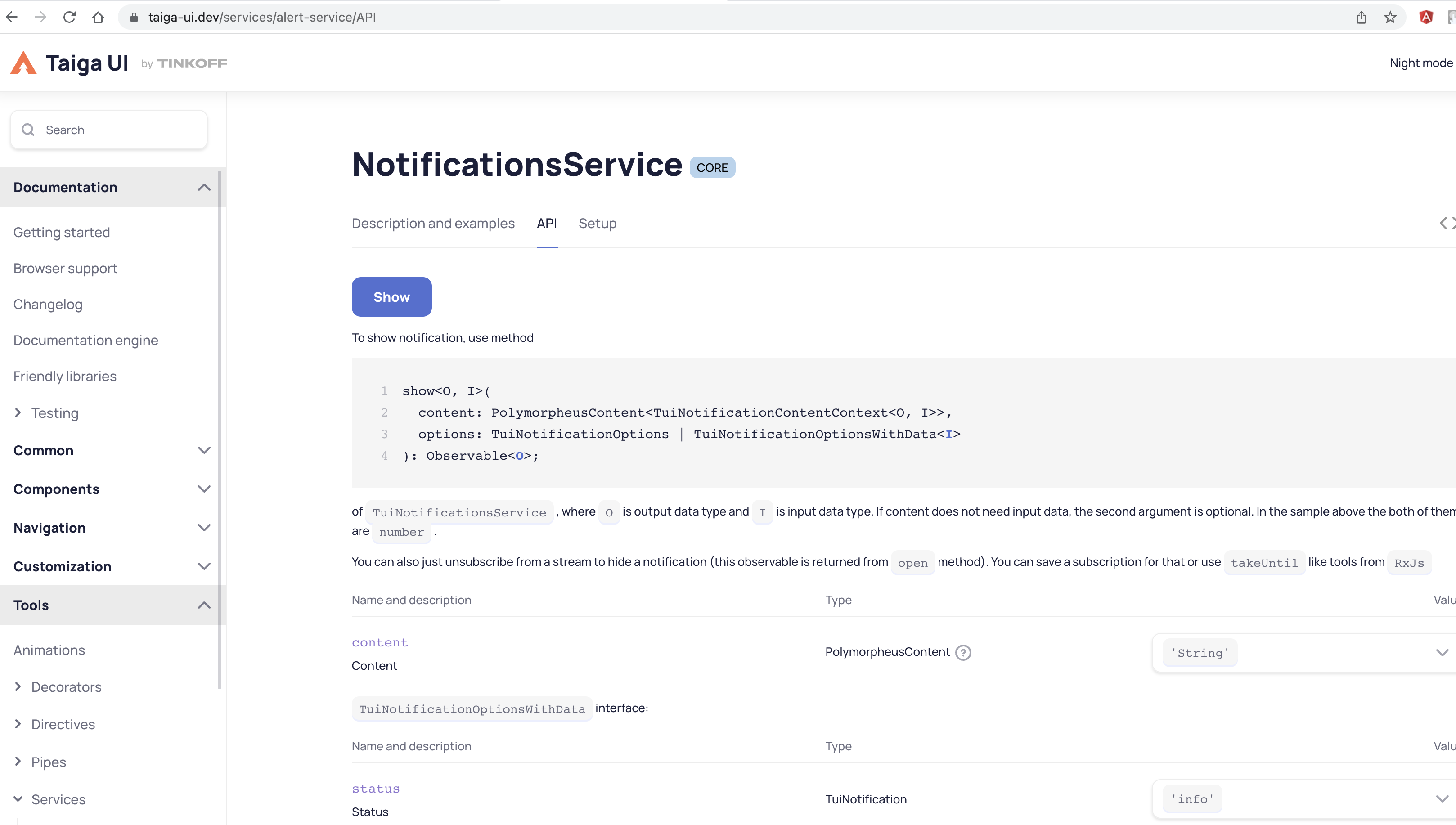 📚 - `NotificationsService` -> `AlertService` · Issue #1728 · taiga-family/taiga-ui · GitHub