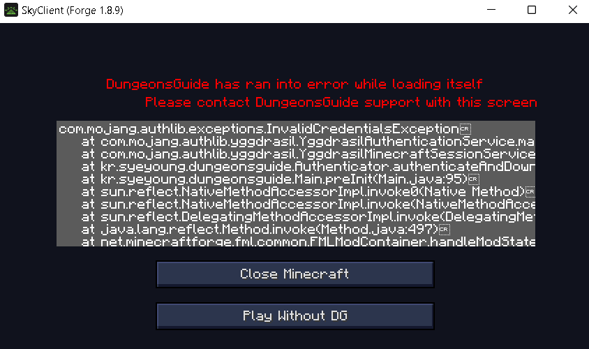 dungeons guide not working on skyclient · Issue #82 · Dungeons-Guide/Skyblock-Dungeons-Guide ...