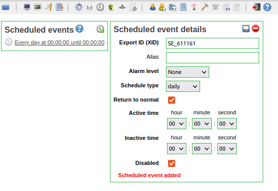 Fixed error save checkbox Disabled in Scheduled events · Issue #2437 ...
