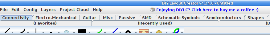 Tabbed Toolbar Obscured on Linux · Issue #747 · bancika/diy-layout-creator · GitHub