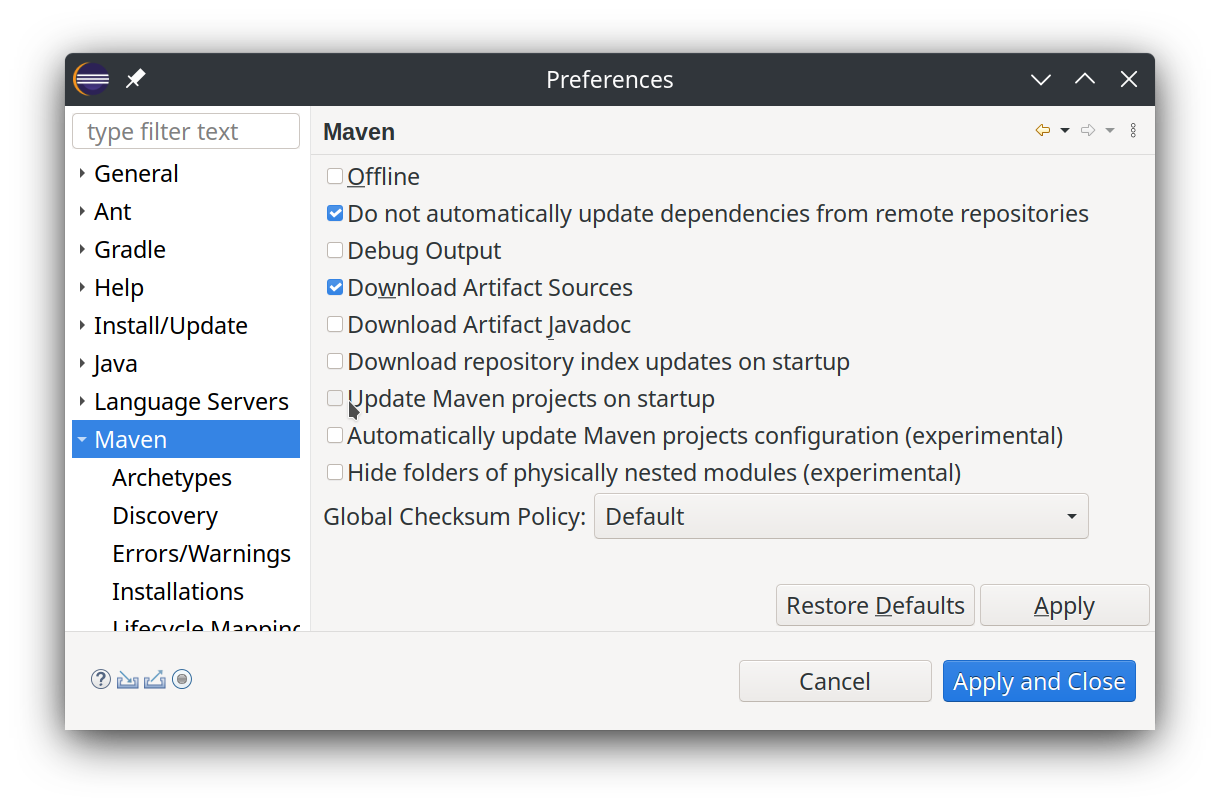 Lots of (useless?) download traffic on content assist in the new Lemminx Maven POM XML editor ...