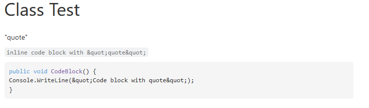 Quotation marks rendering incorrectly in generated HTML · Issue #6387 · dotnet/docfx · GitHub
