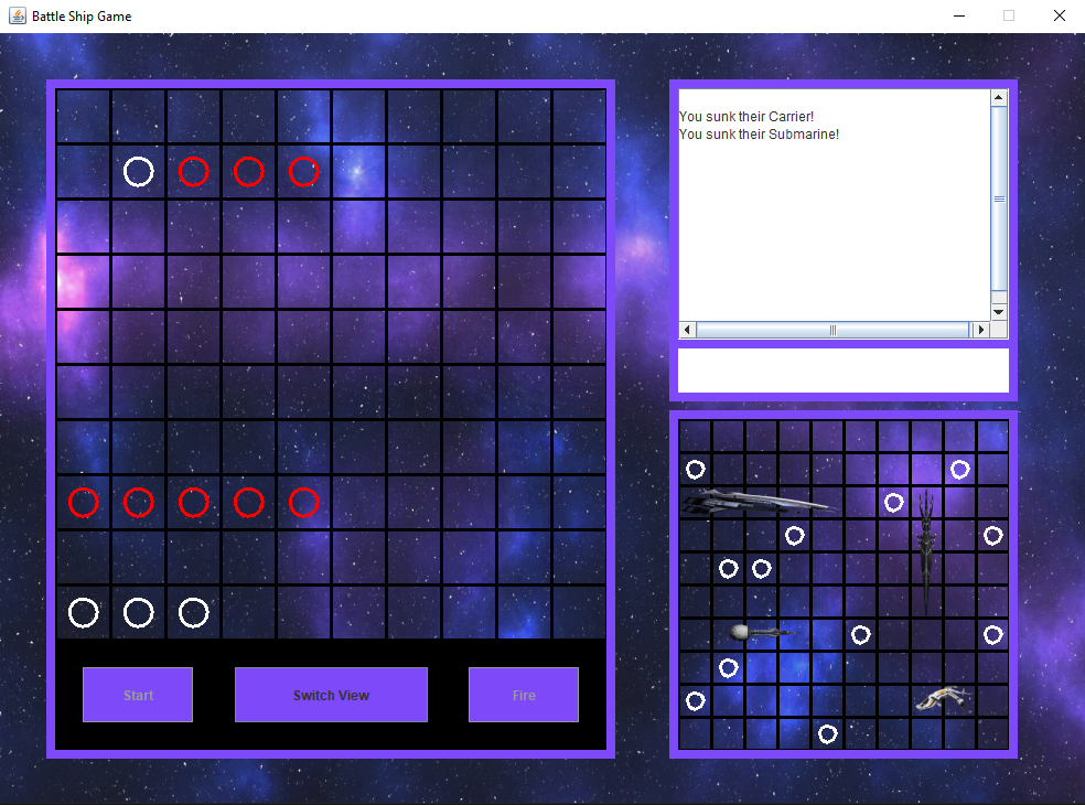 GitHub - MatthewDRomano/Battleship: Classic Battleship game created in Java Swing - Junior Year ...