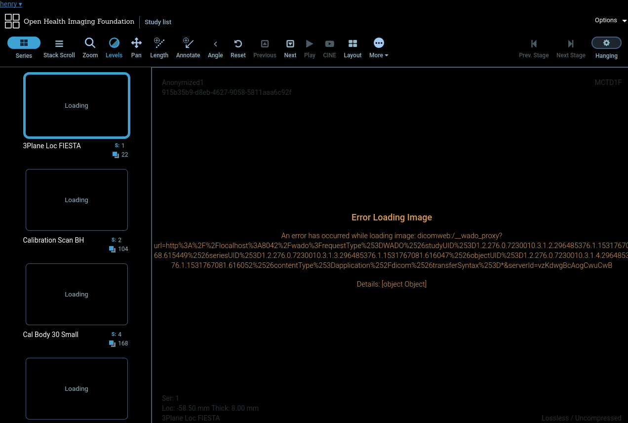 Error loading image - 401 Unauthorized · Issue #226 · OHIF/Viewers · GitHub