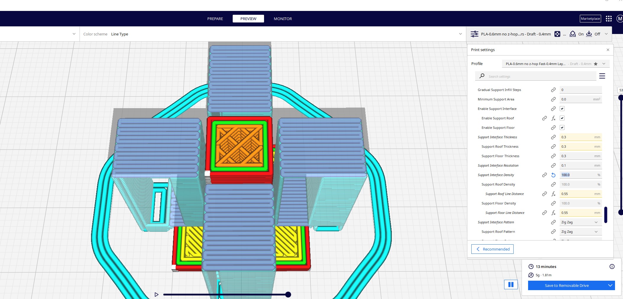 Support Interface Density not changing · Issue #14005 · Ultimaker/Cura ...
