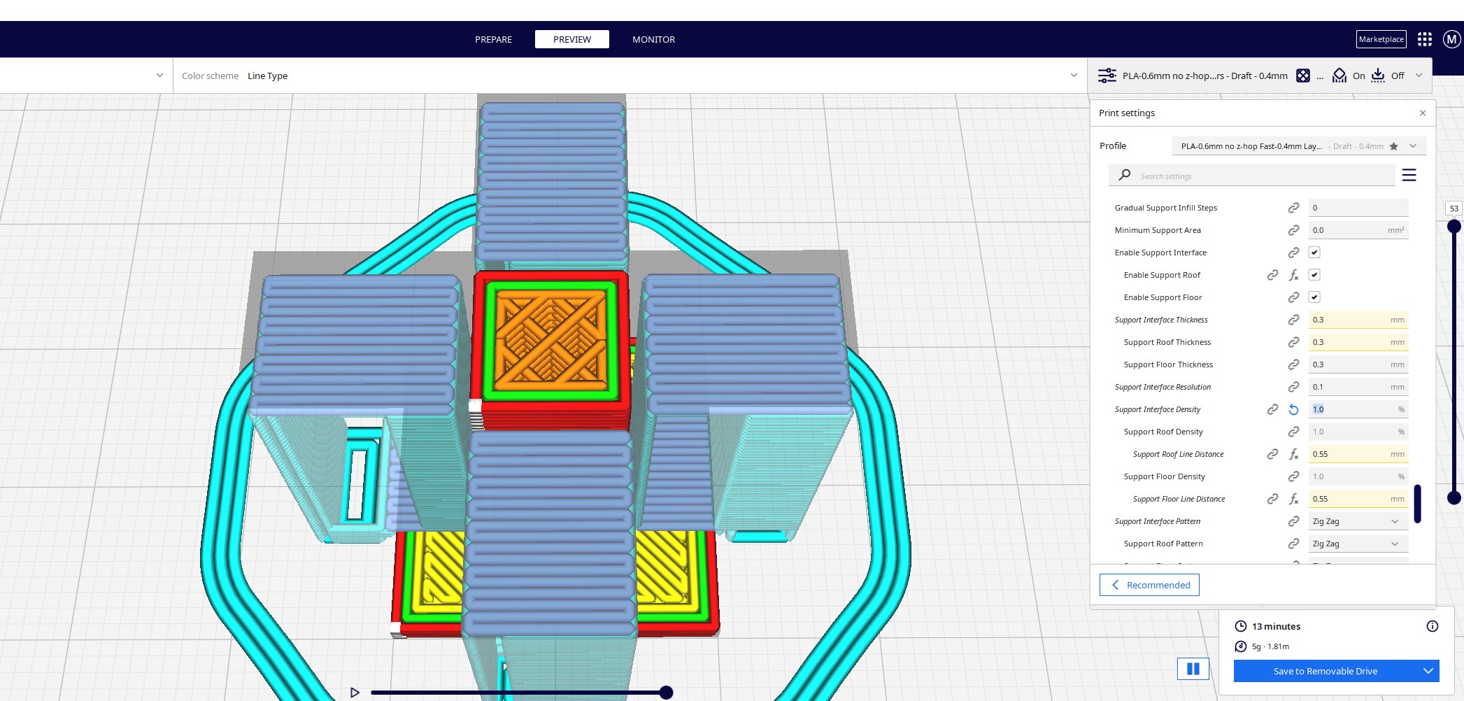 Support Interface Density not changing · Issue #14005 · Ultimaker/Cura ...