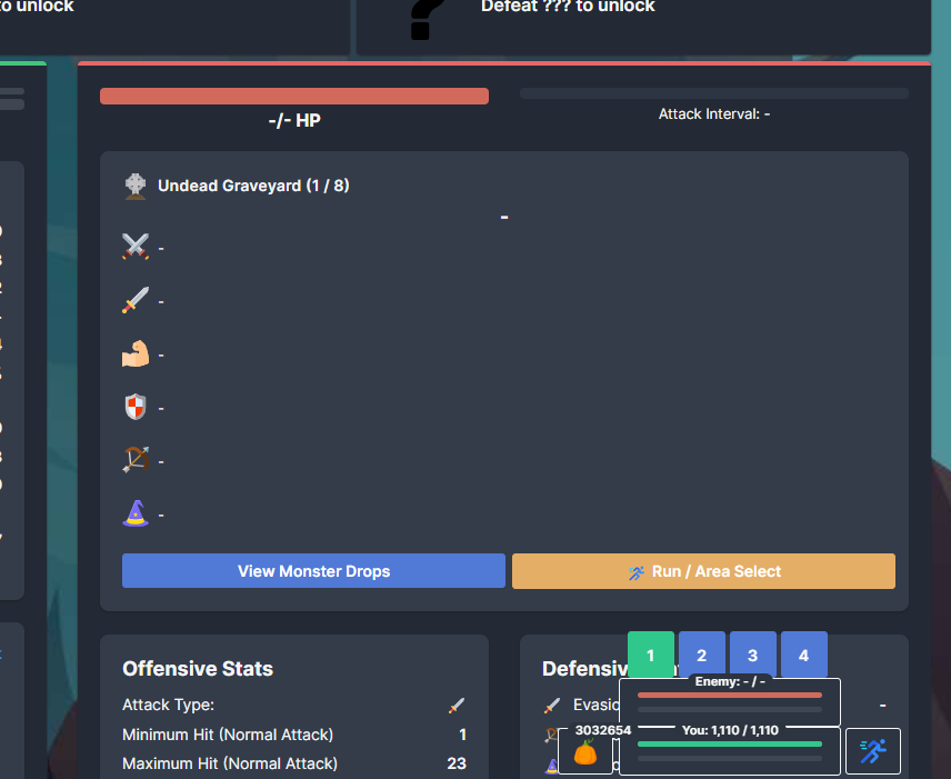 Enemies not spawning when starting combat · Issue #3082 · MelvorIdle/melvoridle.github.io · GitHub