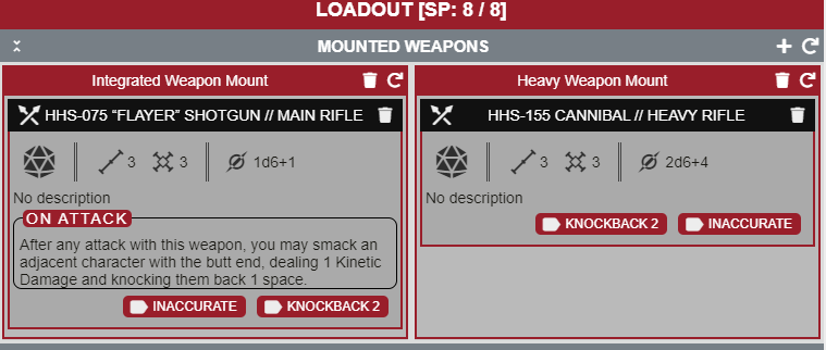 [BUG] Incorrect weapon listing · Issue #154 · Eranziel/foundryvtt-lancer · GitHub