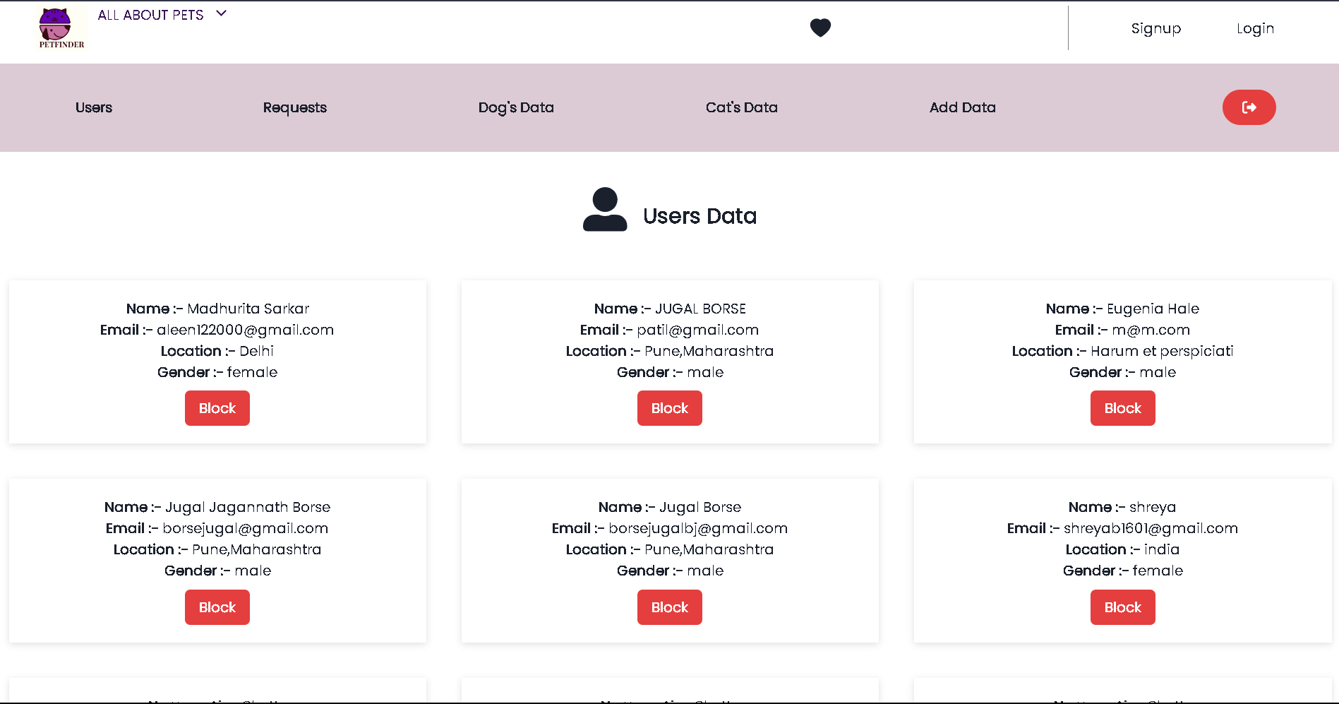 GitHub - Chakresh2001/Pets-Connect-Adoption-App: Connect with your perfect furry companion and ...