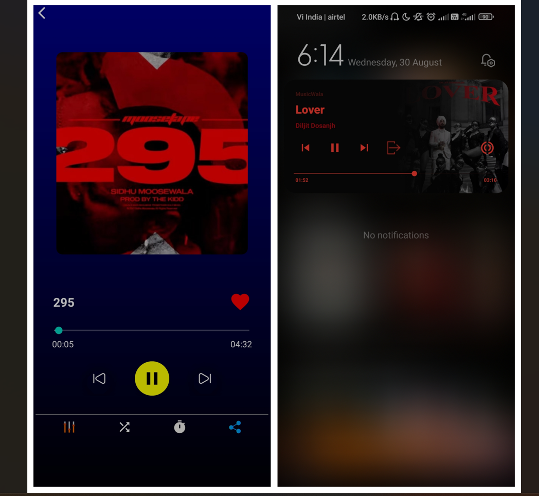 GitHub - Neeeraj27/MusicPlayer: A MusicPlayer which can play both ...