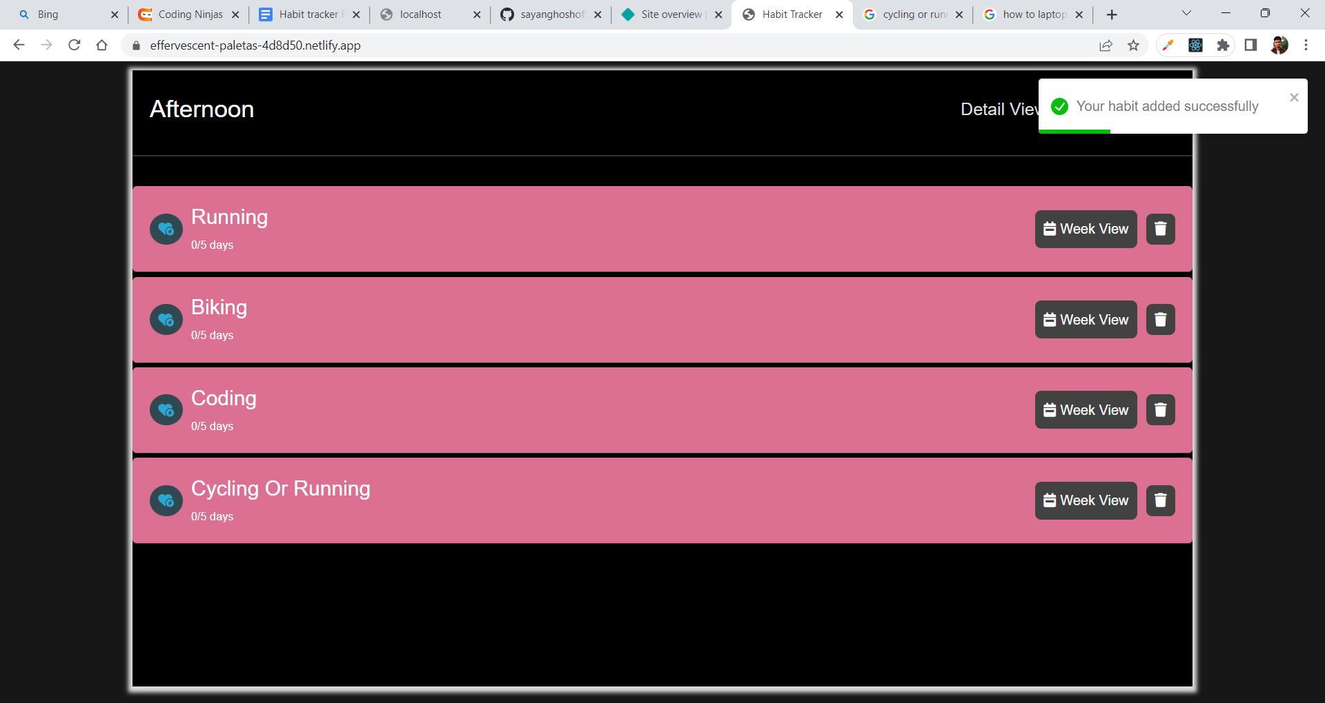 GitHub - Arifhoque1999/react-habit-tracker: This is my frontend based ... GitHub - Arifhoque1999/react-habit-tracker: This is my frontend based ...
