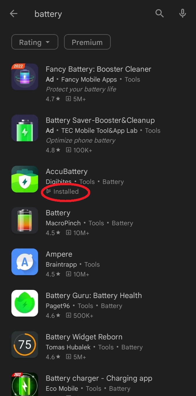 Show indication in app list for installed appsb · Issue #116 · Droid-ify/client · GitHub