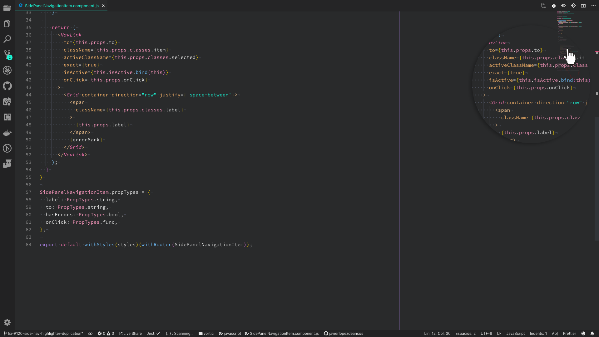 Add Zoom region when the user hover regions into the minimap · Issue #76586 · microsoft/vscode ...