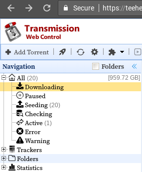 使用nginx提供https反代时部分功能受影响 · Issue #175 · ronggang/transmission-web-control · GitHub