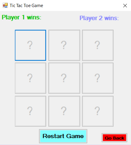GitHub - GalSaid/Tic-Tac-Toe-Game