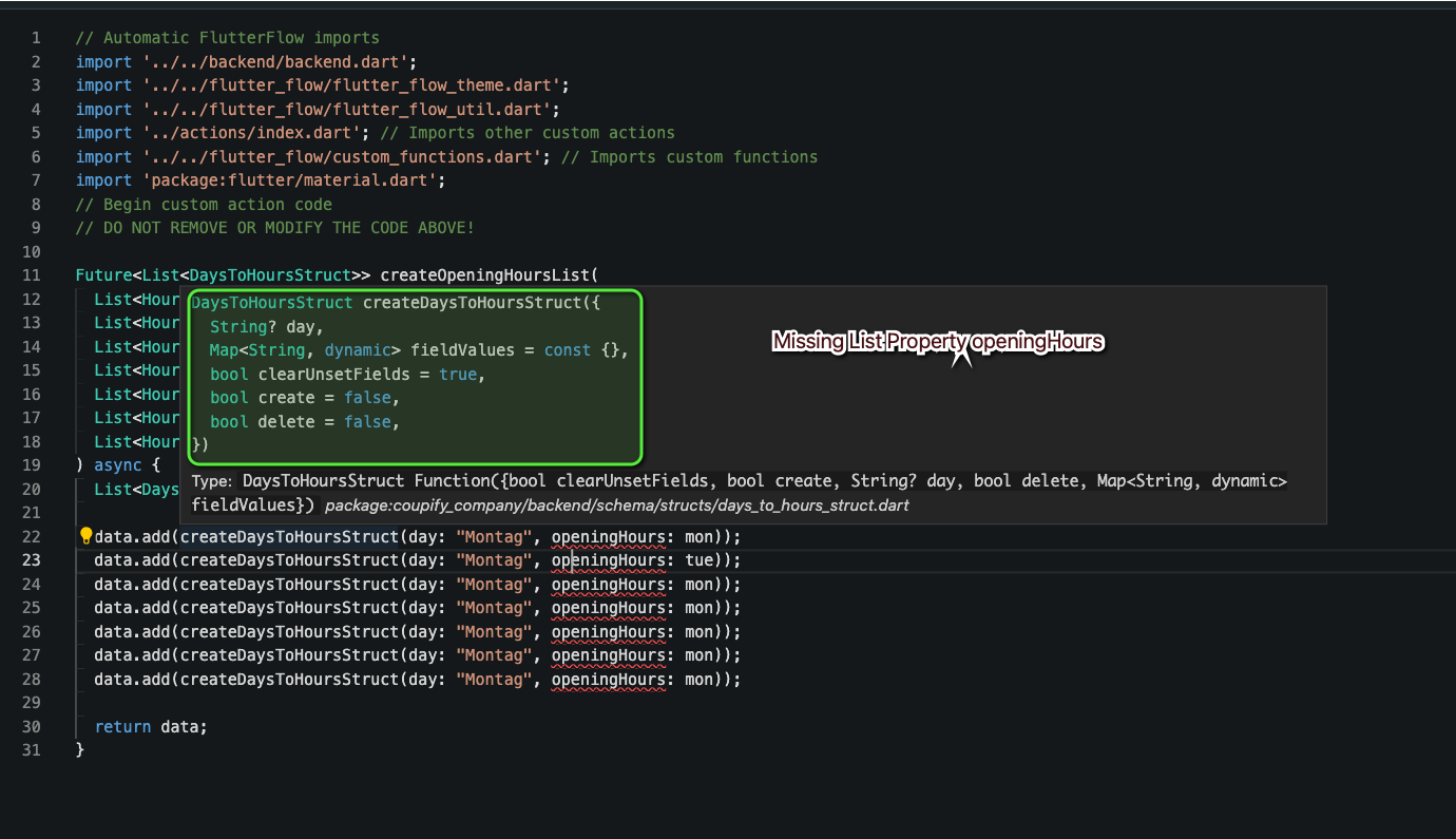 URGENT!!! Create[customDataType]Struct is missing a import parameter if declared as a List ...