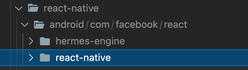 Expected directory '~/makeGIF/node_modules/react-native/android' to contain exactly one file ...