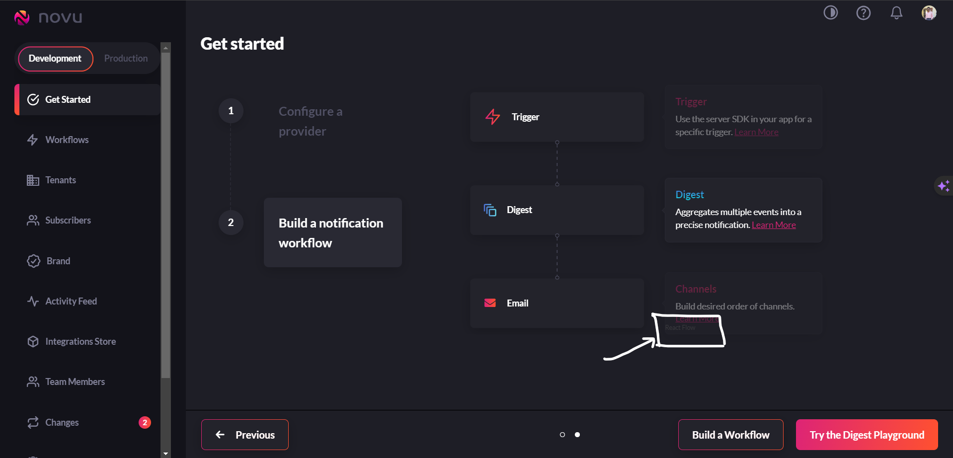 🐛 Bug Report: [Quick start guide] Getting started page : React flow button UI fixing. · Issue ...