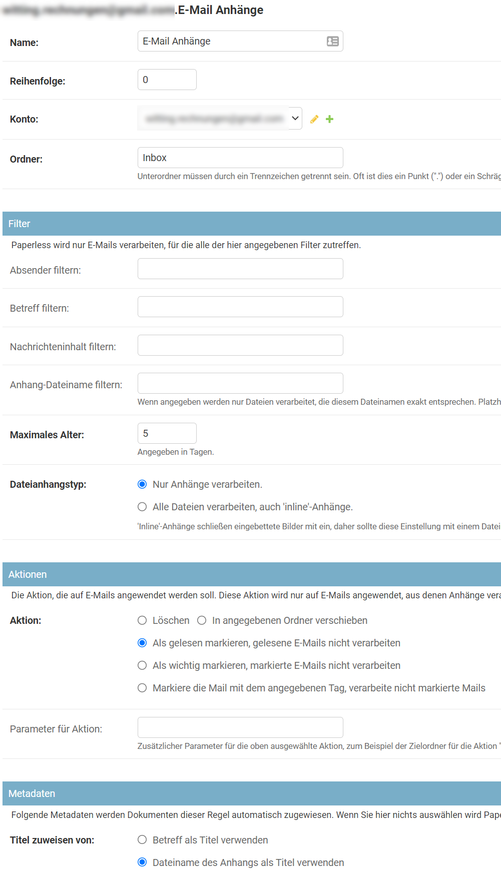 Problem with scheduled Task "Check all e-mail accounts" · paperless-ngx paperless-ngx ...