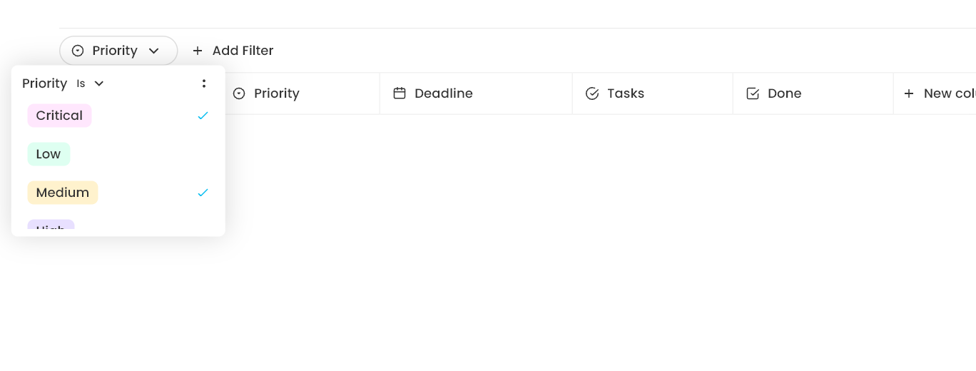 [Bug] Filter by a single-select property · Issue #1525 · AppFlowy-IO/AppFlowy · GitHub