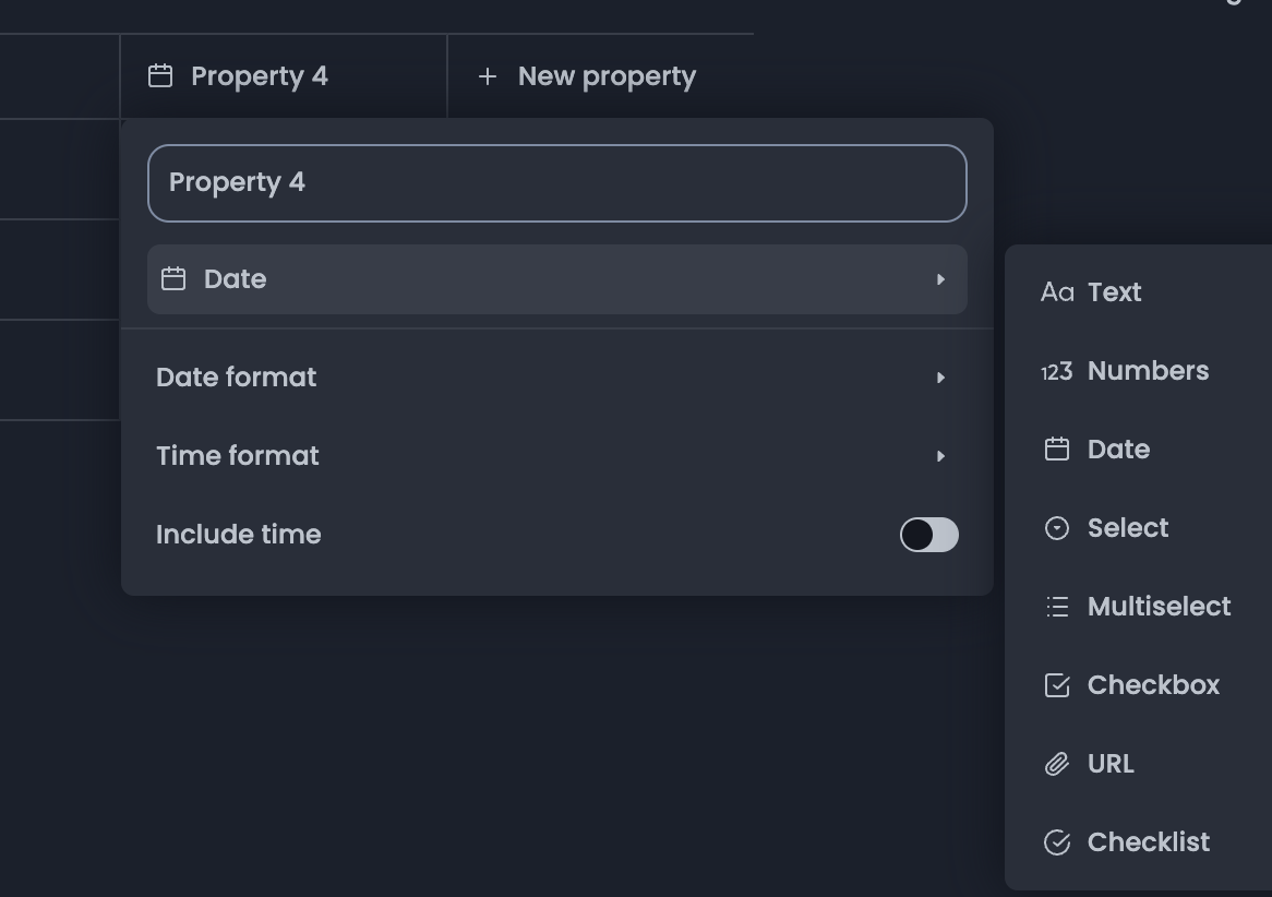 [Bug] Property Date in dark mode · Issue #2301 · AppFlowy-IO/AppFlowy · GitHub
