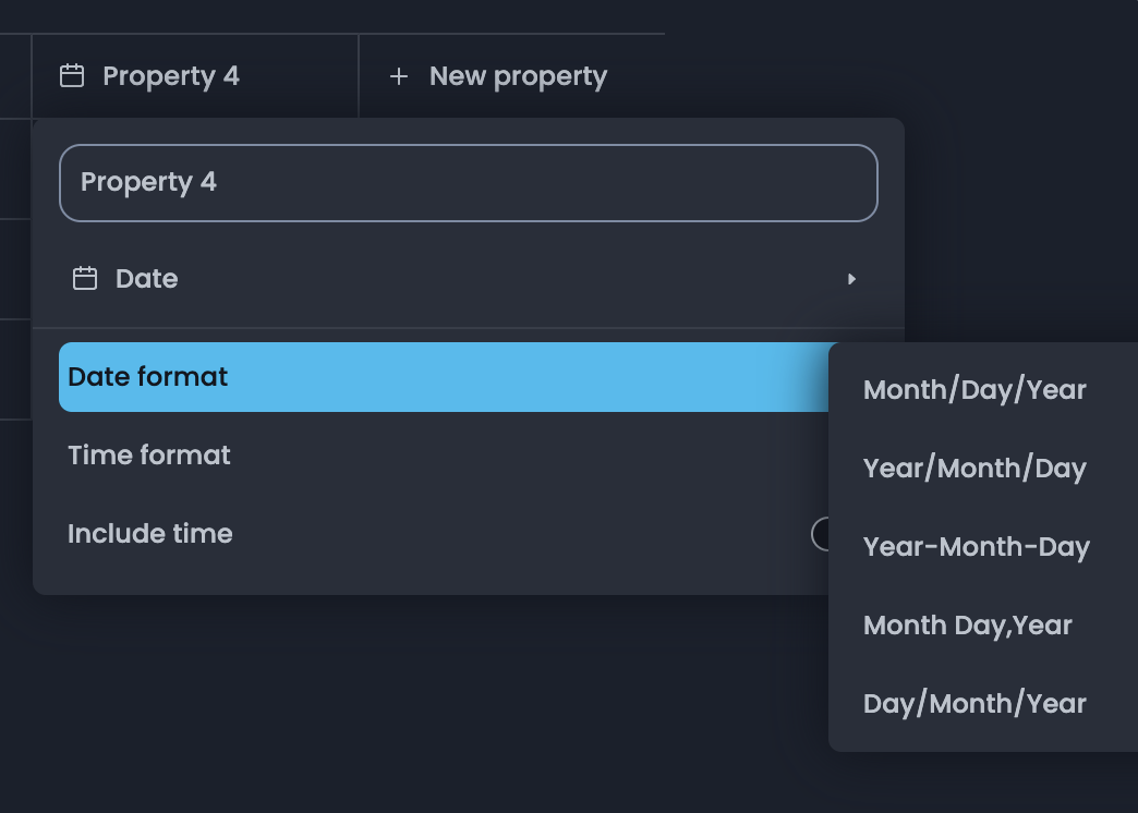 [Bug] Property Date in dark mode · Issue #2301 · AppFlowy-IO/AppFlowy · GitHub