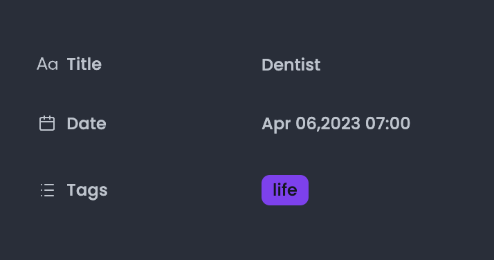 [FR] Calendar events show time when it's included · Issue #2377 · AppFlowy-IO/AppFlowy · GitHub