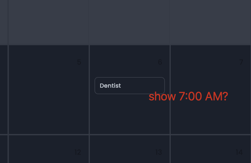 [FR] Calendar events show time when it's included · Issue #2377 ...