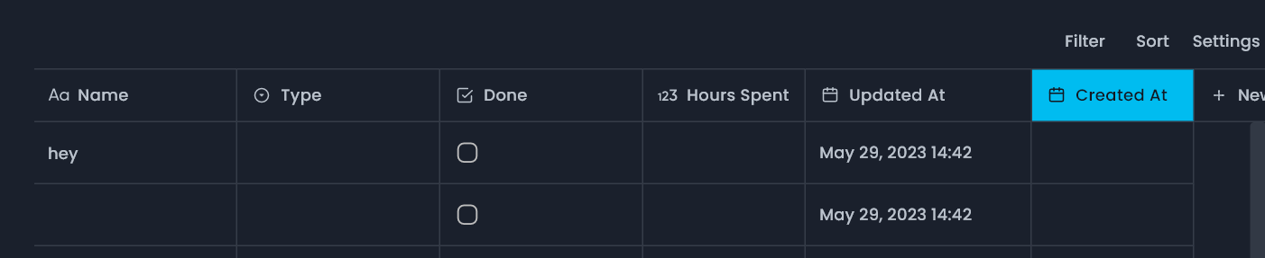 [Bug] auto-fill created time for existing rows · Issue #2643 · AppFlowy-IO/AppFlowy · GitHub