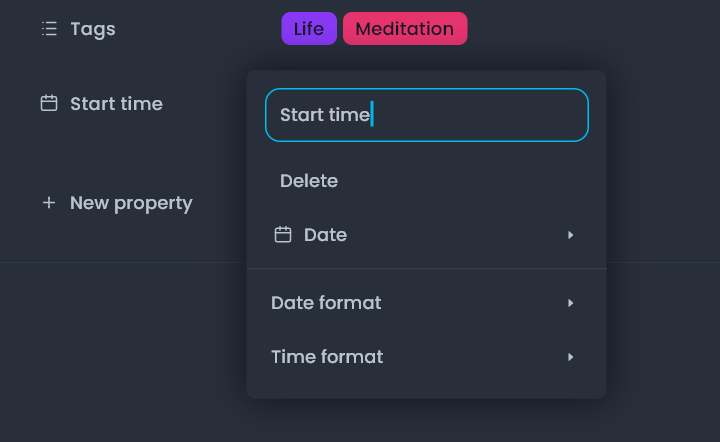 Fr Add An Hide Property Option By Clicking On The Property Name In The Card View · Issue