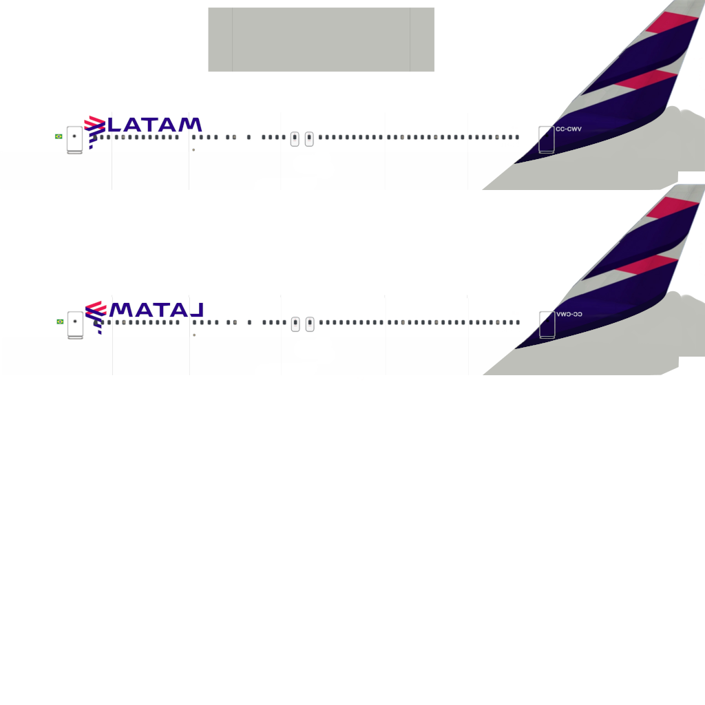 767-300ER LATAM Livery · Issue #246 · kolos26/GEOFS-LiverySelector · GitHub