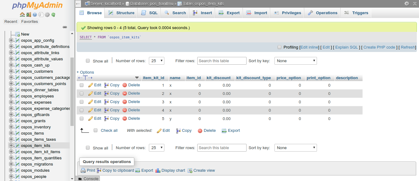 CSS Error & No Item Kits to display · Issue #2559 · opensourcepos/opensourcepos · GitHub