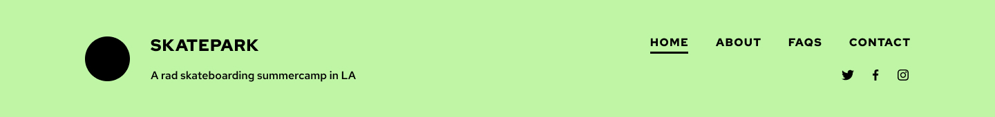 Skatepark: Header design adjustments · Issue #4518 · Automattic/themes · GitHub