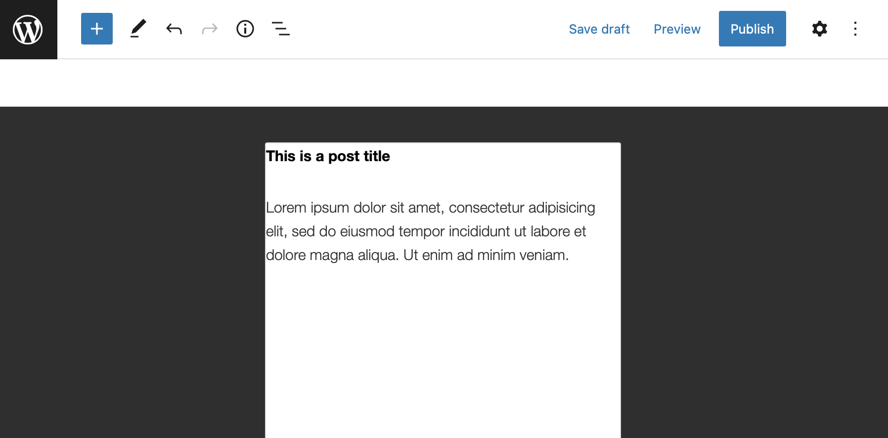 Editor Text Has No Default Left right Margin Unless Theme Opts Into Site wide Padding Issue 