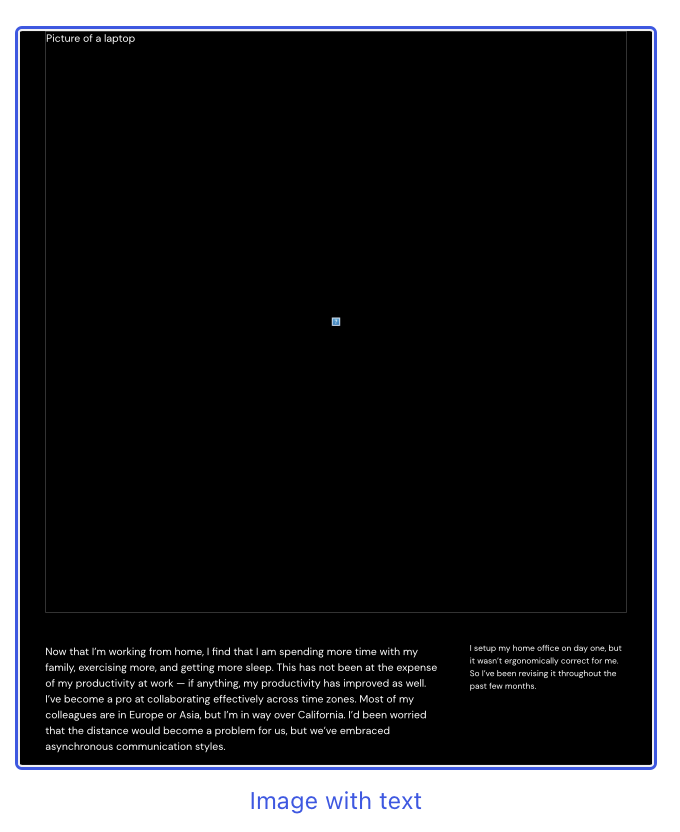 [Remote] Image with text pattern has a broken image · Issue #5778 · Automattic/themes · GitHub