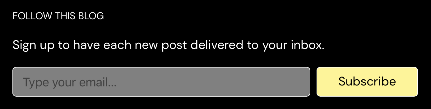 [Remote] Subscription form pattern style issues · Issue #5780 · Automattic/themes · GitHub
