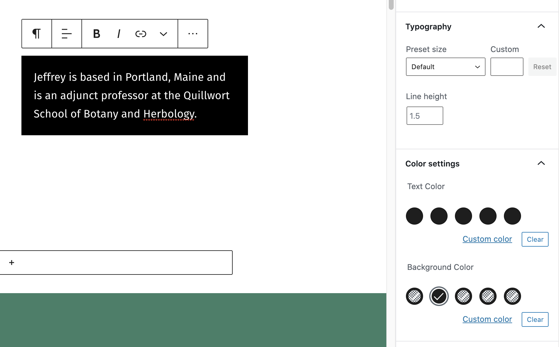 Seedlet: Custom colors show up broken on fresh install · Issue #174 · Automattic/themes ...