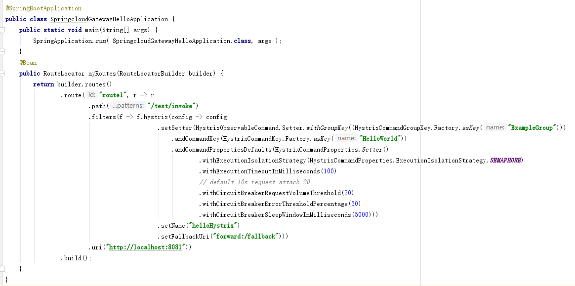 hystrix fallback method not executed, and return a exception message · Issue #1430 · spring ...