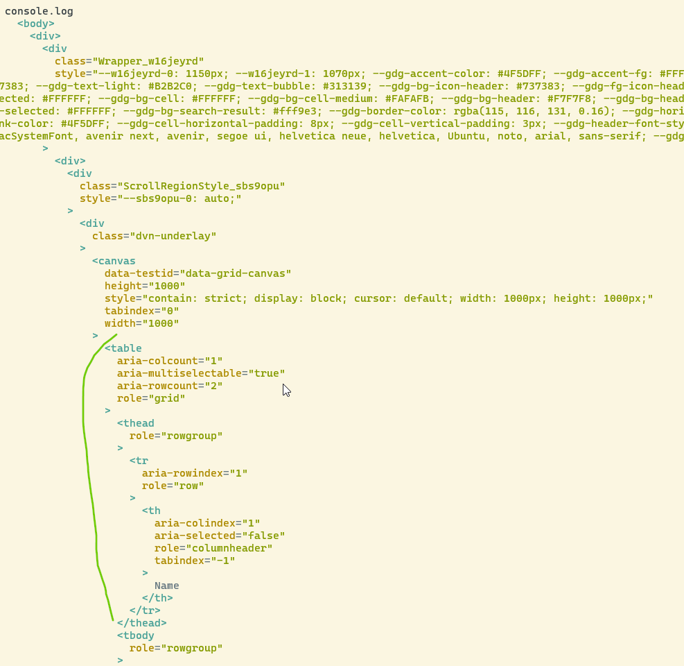How To Write Tests Of Code Using The Grid Component · Issue 625 · Glideappsglide Data Grid 8796