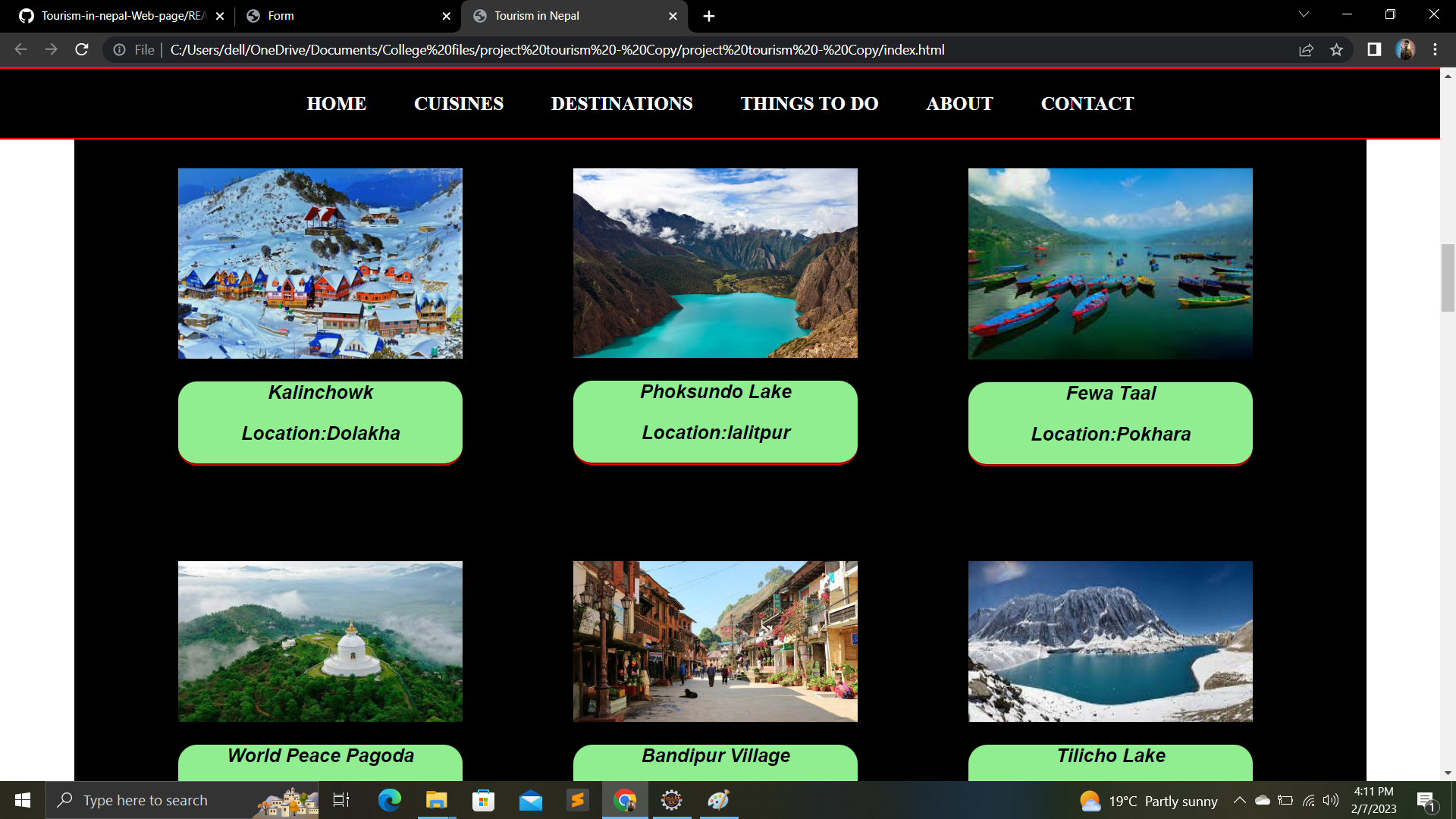 GitHub - Jett78/Tourism-in-nepal-Web-page: This is my first web page designing i did back in ...