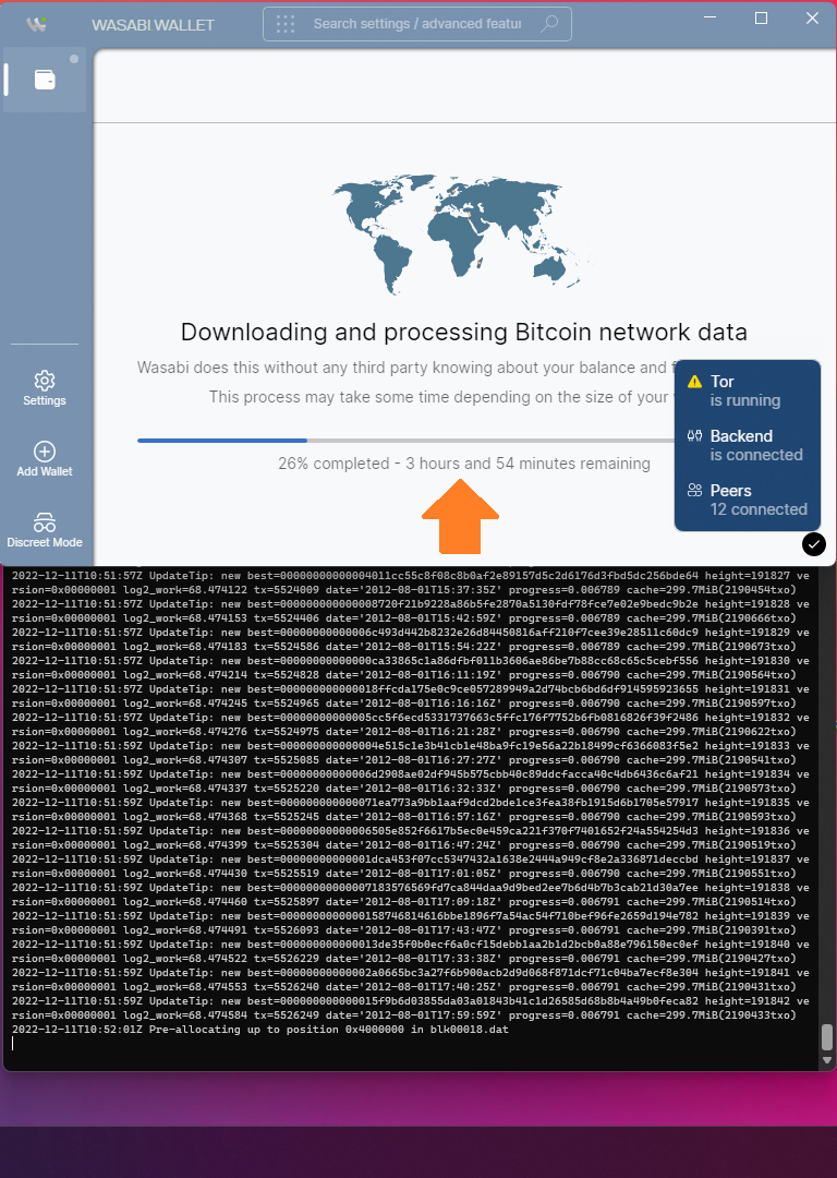 downloading and processing Bitcoin network data · WalletWasabi · Discussion #9748 · GitHub
